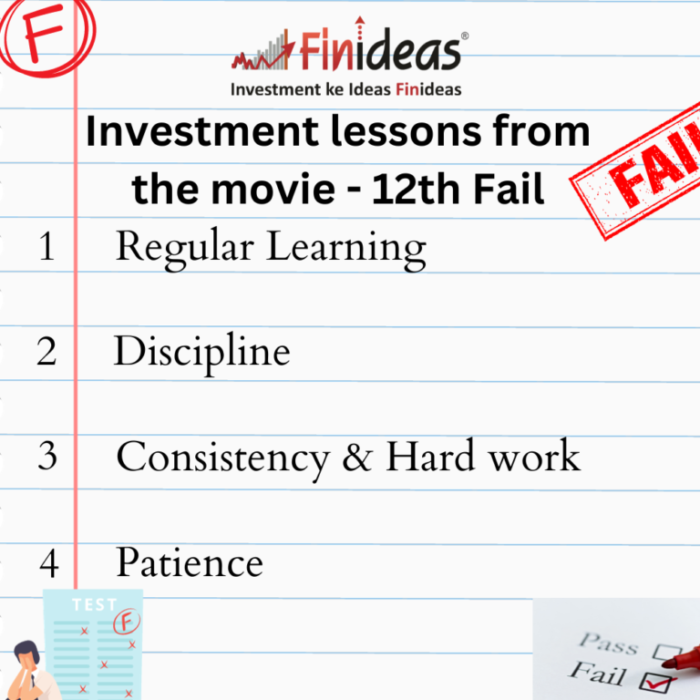 Investment lessons from the movie - 12th Fail