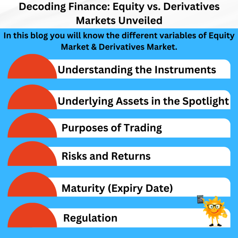 Decoding Finance: Equity vs. Derivatives Markets Unveiled